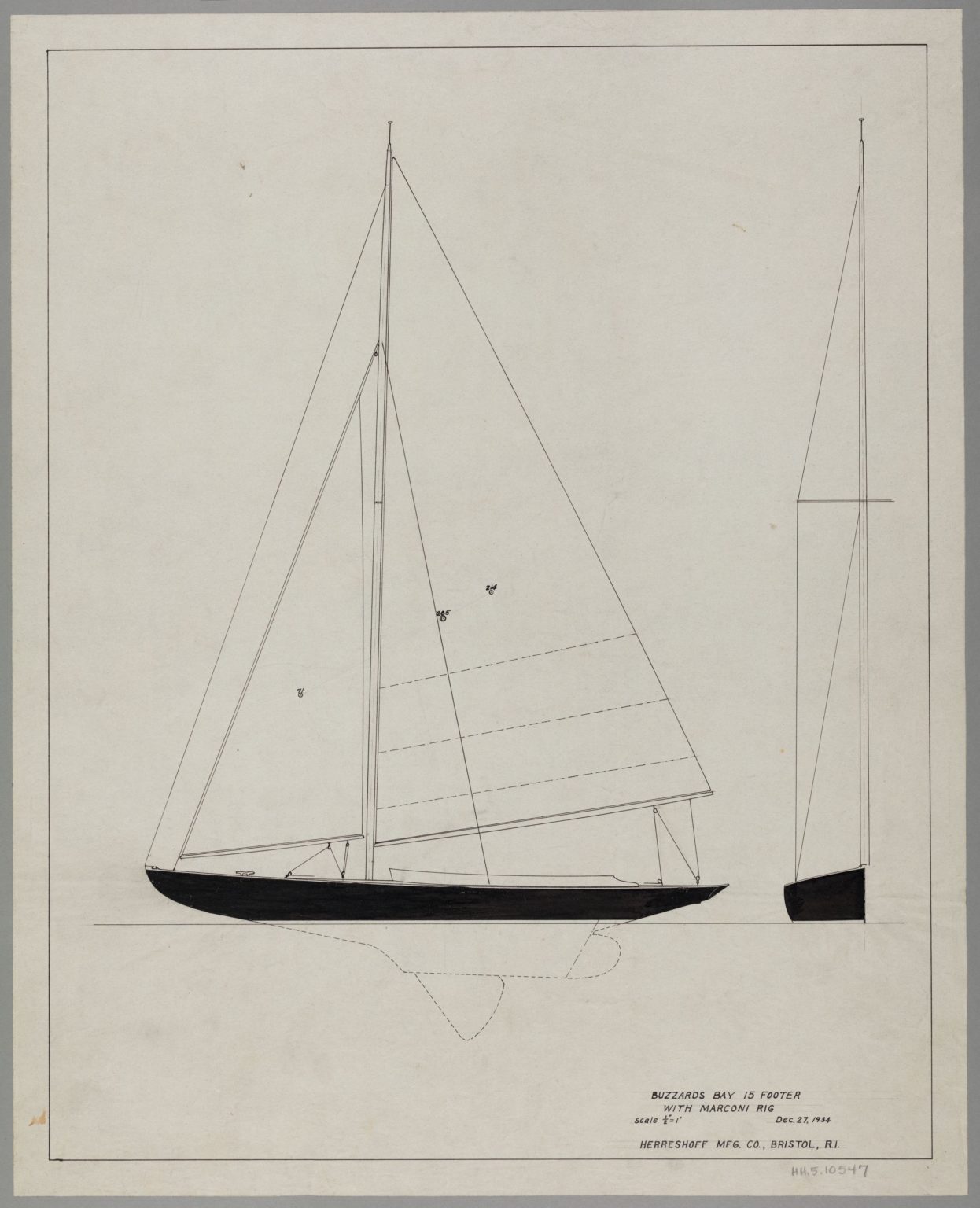 From the Vault: The Herreshoff 15-Footer - Herreshoff Marine Museum