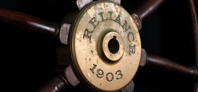 From the Vault: the RELIANCE wheel (Part I) - Herreshoff Marine Museum